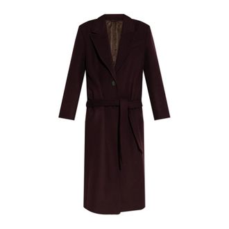 The Attico Wollmantel - - Coats - Damen - Rot - XS