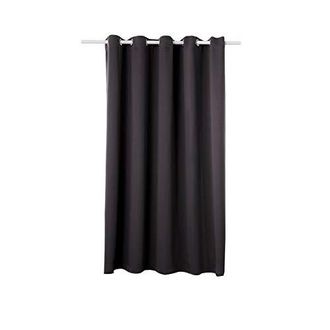 Woltu Rideau Occultant, avec OEillets, Rideau Thermique Isolant, 1 Pièce, 135x175cm,Anthracite