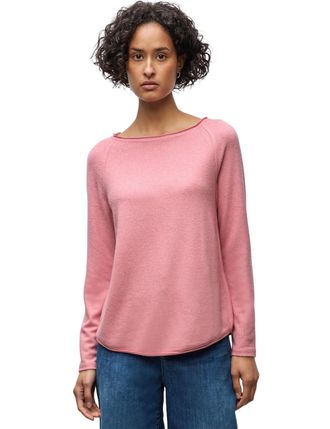Street One Damen Softes Melange Shirt