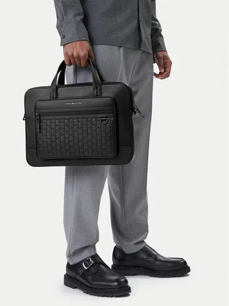 Tommy Hilfiger Laptoptasche Th Modern Computer Bag AM0AM14002 Schwarz