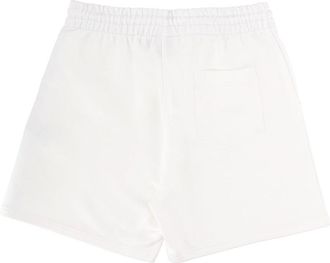 Casablanca Logo-Embroidered Organic Cotton Bermudas - White