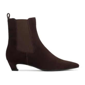 Kazar Femme, Chaussures, Brun, Taille: 38 EU Bottines en daim &agrave; bout allong&eacute;