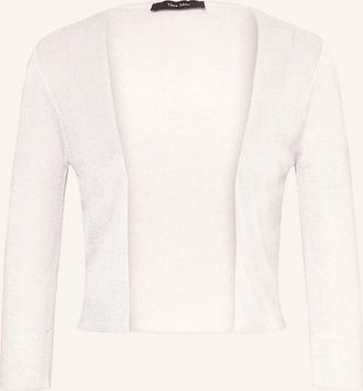 Vera Mont Strick-Bolero Mit 3/4-Arm Und Glitzergarn rosa