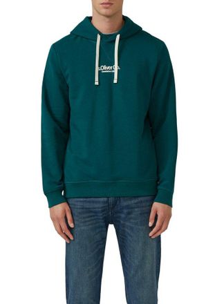 s.Oliver Hoodie mit Logo Schriftzug