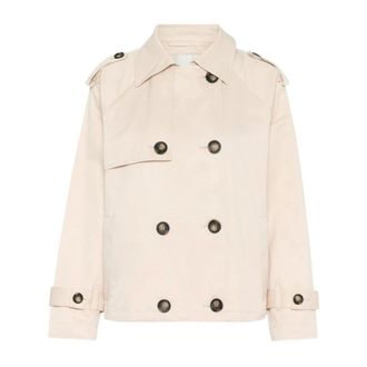 MY ESSENTIAL WARDROBE Damen, Jacken, Beige, 2XLGr&ouml;&szlig;e