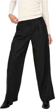 Jacqueline de Yong Jacqueline de Yong, Femme, Pantalons, Noir, Taille: 40 FR L32 Wide Leg Pantalons