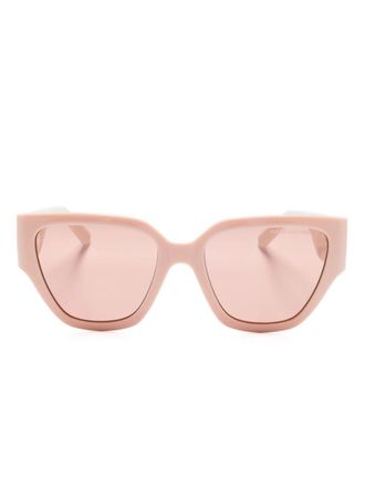 Marc Jacobs lunettes de soleil The J Marc &agrave; monture papillon - Rose