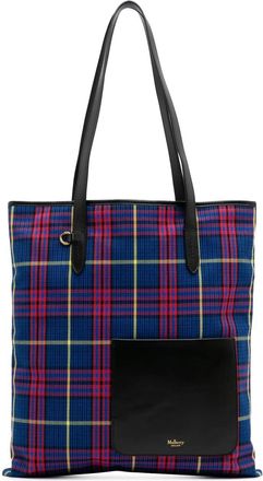 Mulberry Shopper - Plaid Canvas Tote - Gr. unisize - in Bunt - für Damen