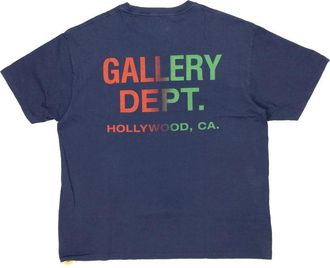 Gallery Dept. Chest Pocket Crew Neck T-Shirt - Navy