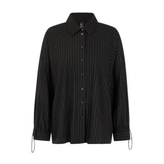 Marc Cain Damen, Blusen & Hemden, Schwarzk, LGr&ouml;&szlig;e