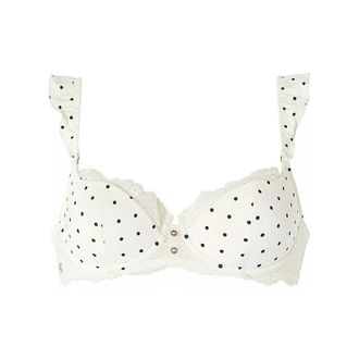 Brigitte Bardot Soutien-gorge coques moul&eacute;es ivoire Amusette