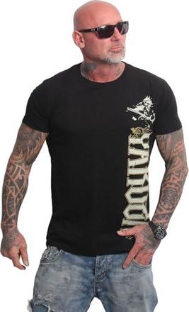 Yakuza T-shirt r&eacute;gulier pour homme Motif clowns effrayant, Noir, 3XL