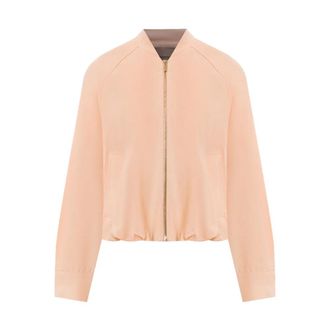 Twinset Bomberjacke mit Kimono&auml;rmeln - - Jackets - Damen - Orange - XS