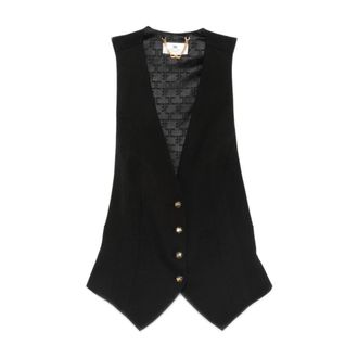 Elisabetta Franchi Strickjacke - - Jackets - Damen - Schwarzk - S