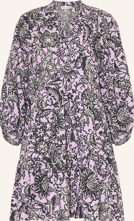 Marc O'Polo Marc Opolo Kleid Mit 3/4-Arm Und R&uuml;schen lila