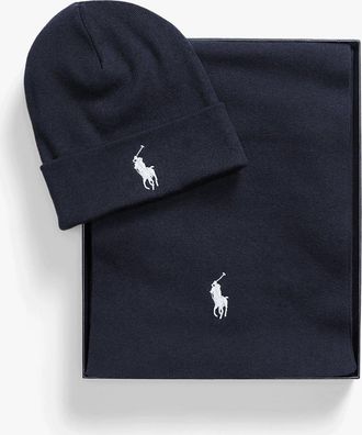 Polo Ralph Lauren Echarpe et bonnet en coton
