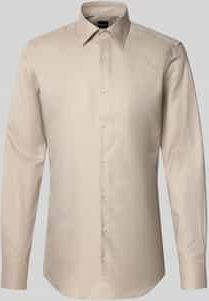 HUGO BOSS Slim Fit Businesshemd mit extra langem Arm Modell HANK