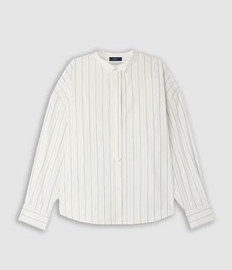 SOEUR Chemise Idesia Ecru Bleu