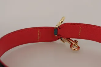Dolce & Gabbana Womens Green Crystals Leather Bag Shoulder Strap