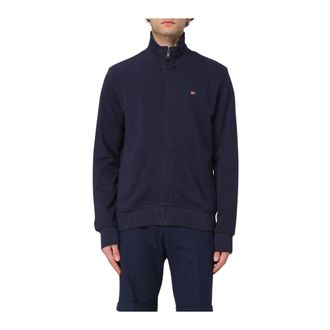 Napapijri Casual Zip-Up Sweatshirt - - Sweatshirts & Hoodies - Herren - Blau - M