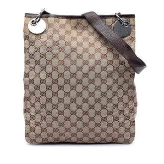 Gucci Pre-owned Toile sacs-gucci - Femme - Pre-owned - Beige - Taille: ONE Size