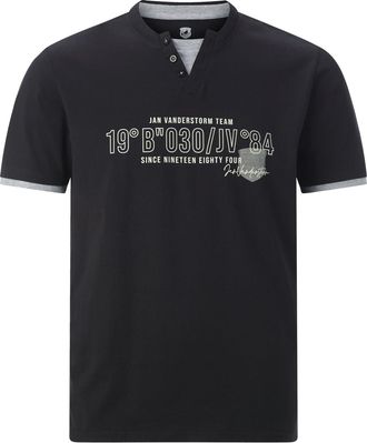 Jan Vanderstorm Herren T-Shirt Larsberg schwarz, 56/58