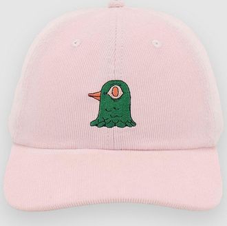 THE DUDES Bird Head Dad Cord Cap peaches n cream pink