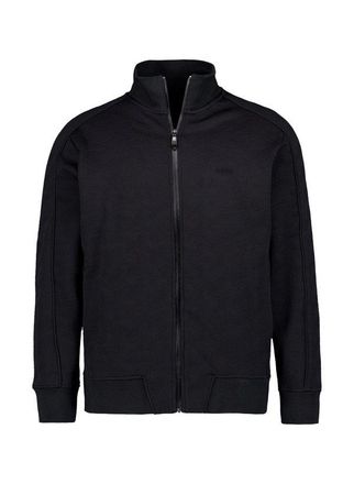 HUGO BOSS Herren Pullover schwarz unifarben