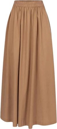 &Acirc;m&egrave; Jupe Longue Kilt - Femme - Jupes - Brun - Taille: 42 FR
