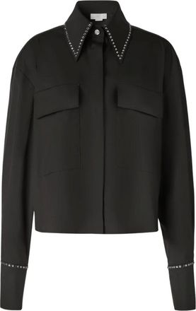 Genny Femme, Blouses et Chemises, Noir, Taille: 38 FR Genny Chemises Black