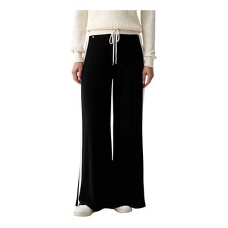 Joseph Ribkoff Femme, Pantalons, Noir, Taille: 40 FR Pantalon large