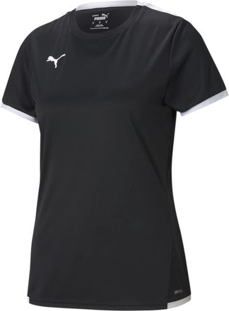 Puma Damen Teamliga Trikot Hemd, Black Weiß, Mittel
