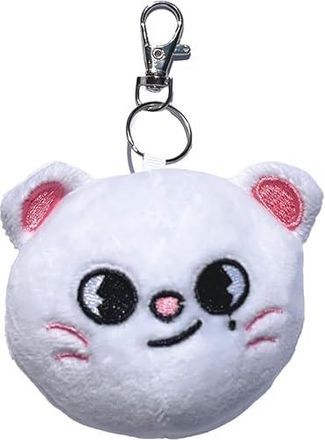 Generic Sk-zoo Porte-cl&eacute;s en peluche 7 x 9 cm, s&eacute;rie petits animaux, pendentif porte-cl&eacute;s, a, 1