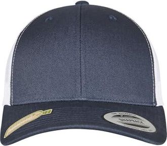 Flexfit Unisex YP Classics Recycled Retro Trucker Cap 2-Tone Baseballkappe, Navy/White, one Size