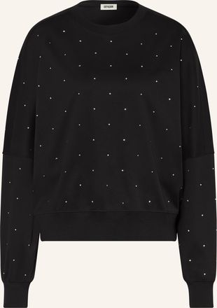 Drykorn Drykorn Sweatshirt Astaria Mit Swarovski Kristallen schwarz