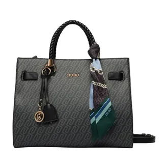 Liu Jo Mittlere Henkeltasche mit Tuch - - Bags - Damen - Schwarzk - ONE SIZE
