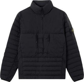 Stone Island Homme, Vestes, Noir, Taille: XL Seamless Tunnel Nylon Down-TC