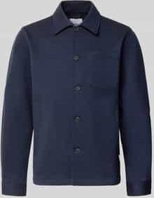 Lindbergh Slim Fit Hemdjacke mit Viskose-Anteil