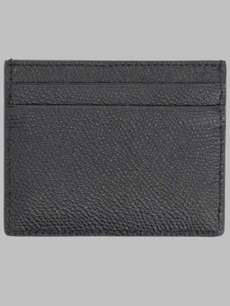 Valentino Garavani VLogo Signature Leather Card Case - Black