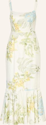 Guess Kleid Rory Mit Leinen gruen