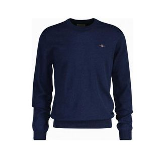 GANT Rundhals-Strickware - - Knitwear - Herren - Blau - 2XL