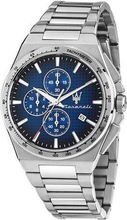 Maserati Uhr Velocita R8873653003 Silberfarben