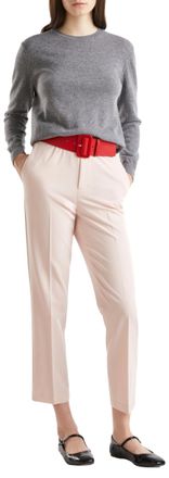 Benetton Damen Pullover, grau, XS