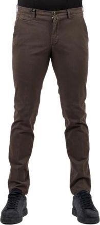 BRIGLIA 1949 Pantalon slim - Homme - Pantalons - Brun - Taille: M