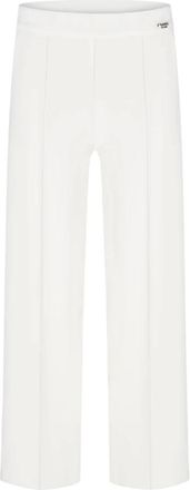 Cambio Femme, Pantalons, Blanc, Taille: 44 FR Cameron Cropped Culotte