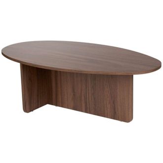 Calicosy Table basse avec plateau ovale L125 cm - ANNA