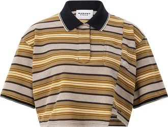 Isabel Marant Cropped Poloshirt Isalyne