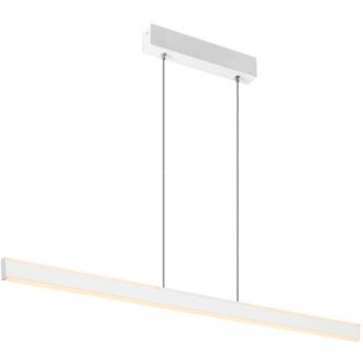 SLV Lampe suspendue de bureau One Linear 2x10w Led 104 cm blanc - 1006186