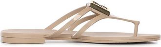 Dolce & Gabbana Femme, Chaussures, Beige, Taille: 39 EU Tongs