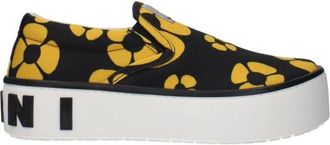 Marni Femme, Chaussures, Multicolore, Taille: 35 EU Mocassins Slip-On en Tissu